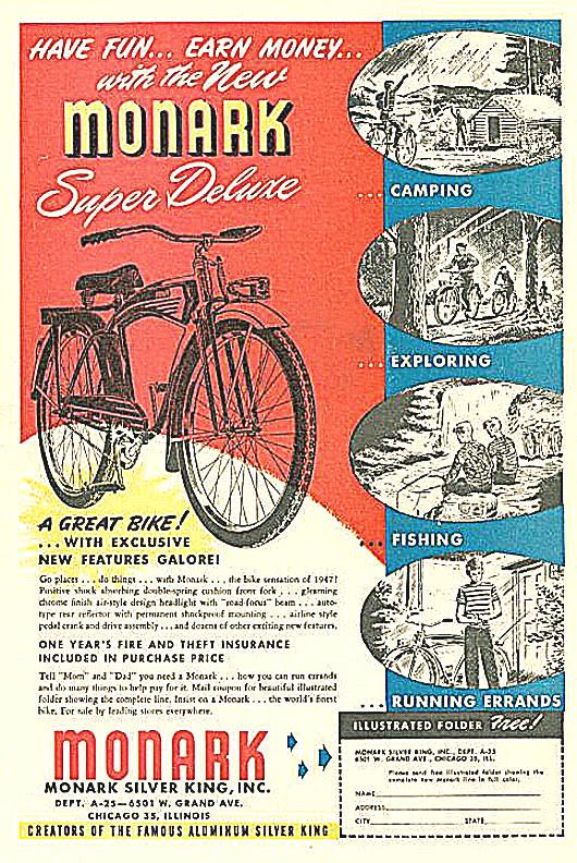 Soosantigos: Bicicleta Monark Americana